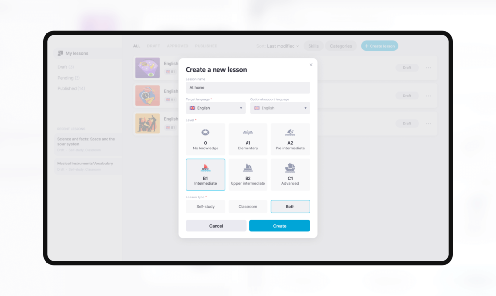 LMS UI/UX Design: How to Build a Clear and Modern User Interface - Riseapps LMS UI/UX Design: How to Build a Clear and Modern User Interface - Riseapps