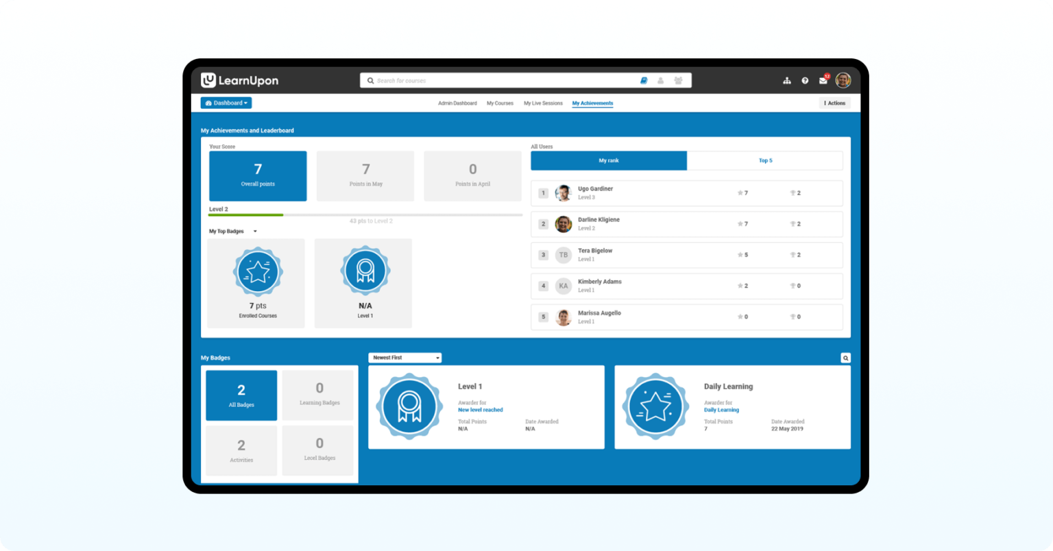 Gamification in Learning Apps: Examples and Features Overview - Riseapps