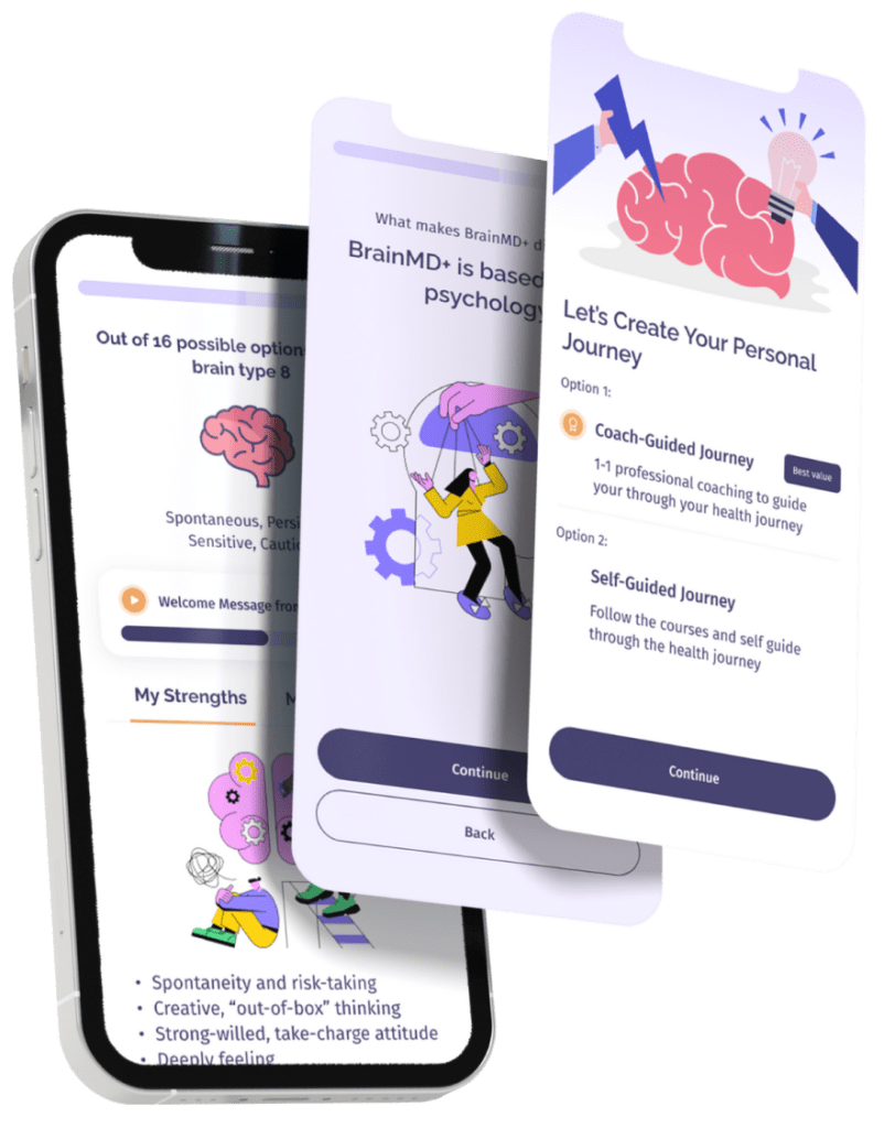 Mobile Brain Health Coach App by Dr. Amen MD | Riseapps